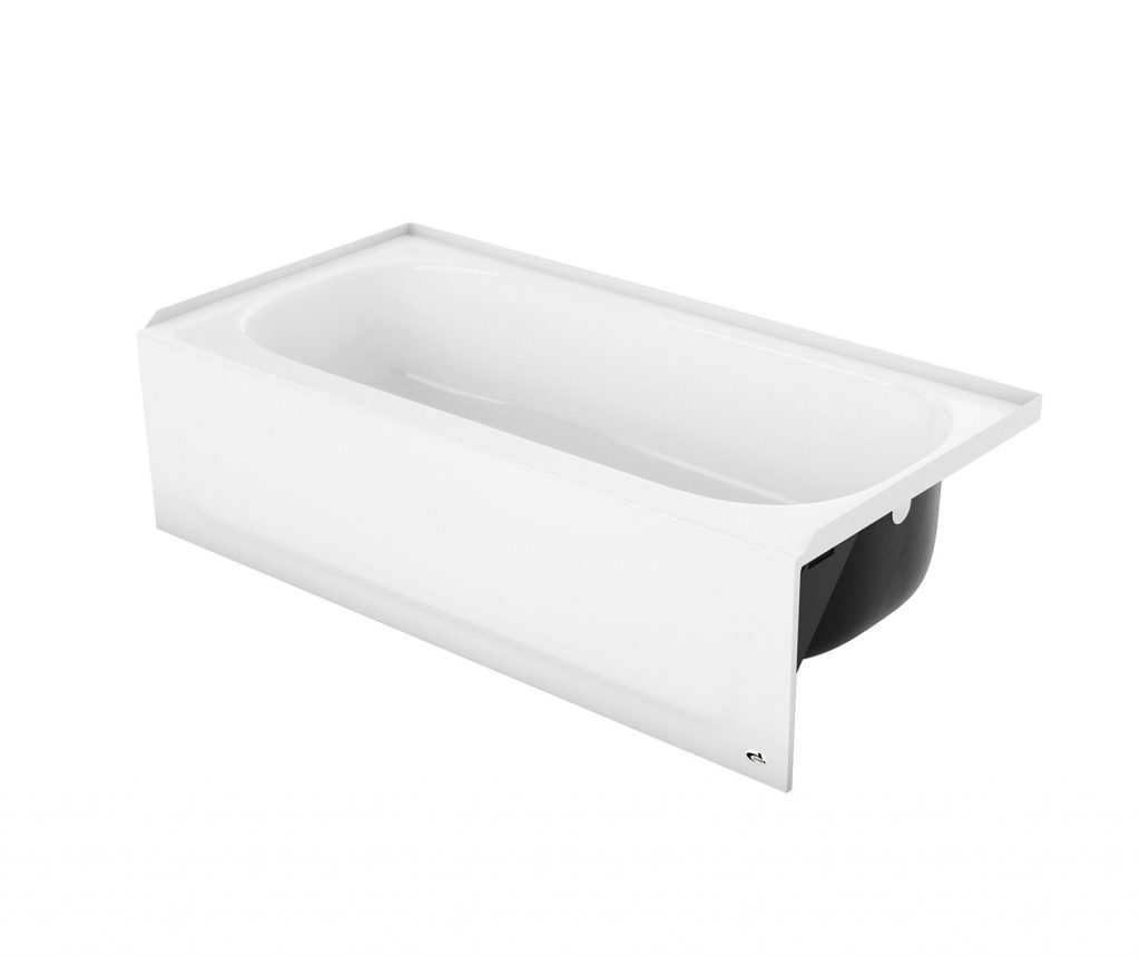 Aloha Plus 60 x 32 Porcelain Enamel Alcove Bathtub – Simple Shower ...